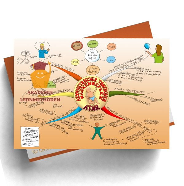 Mindmap Der Reflex ATNR (Asymetrischer Tonischer Nackenreflex ...